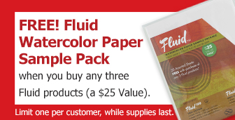Fluid 100 Watercolor Paper Blocks - BLICK art materials