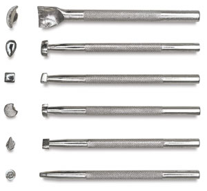 Basic Leather Stamping Tool Kit, Crafts - Leather Craft Supplies, Dick ...